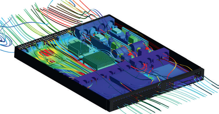 Ansys Icepak | Охлаждение электроники — МЦД